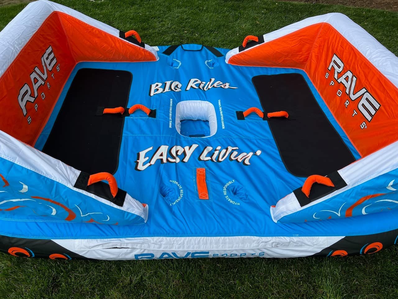 $23/mo - Finance RAVE Sports, Big Easy Boat Towable Water Tube for 2-4 ...