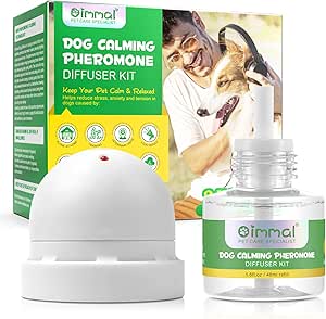 Dog Calming Pheromones Diffuser Kit, Dog & Cat Anxiety Relief Diffuser ...