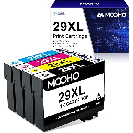 ejet 29XL High Yield Ink Cartridge Replacement for Epson 29XL for Epson ...