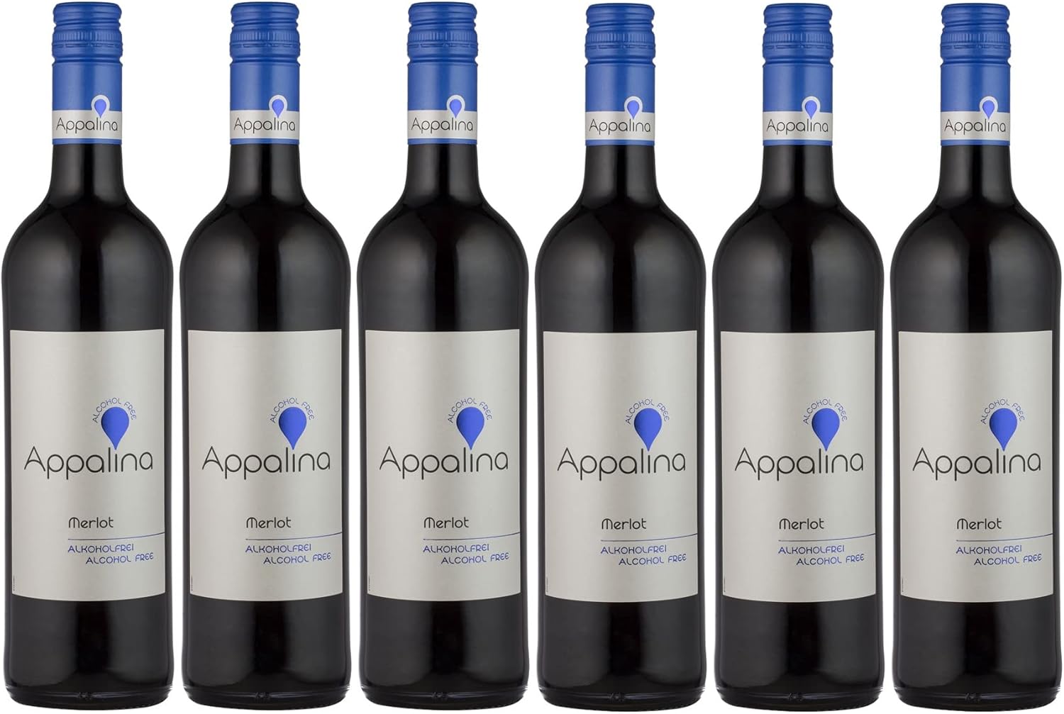 Appalina - Rotwein Merlot Alkoholfrei (6 x 0.75 l) : Amazon.de ...