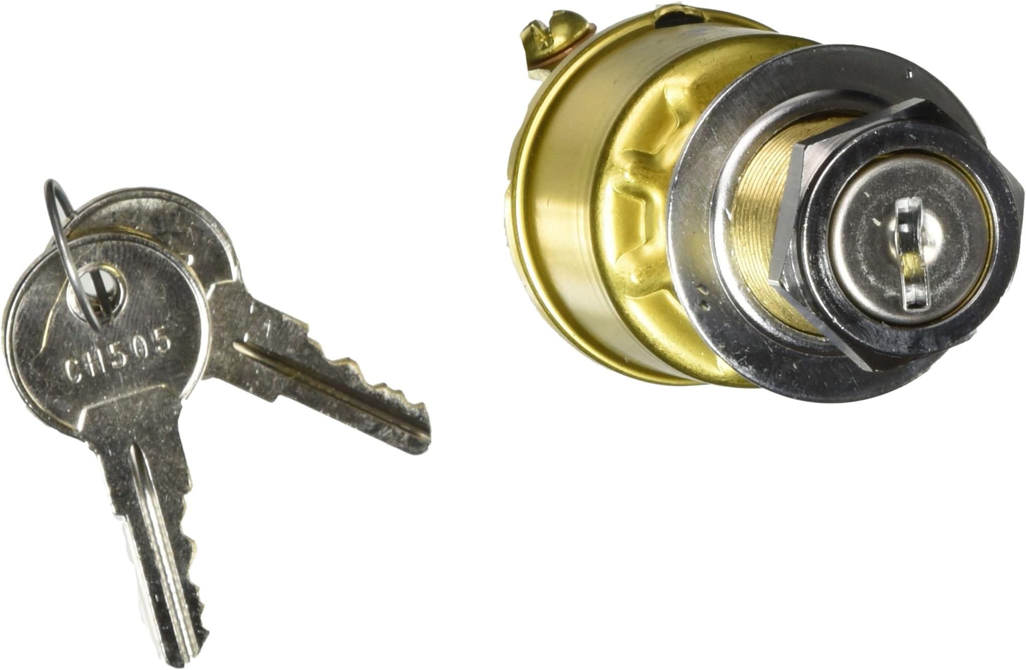 Amazon.com: 2-Position Ignition Switch- Off-On Only Keyed Alike- Code ...