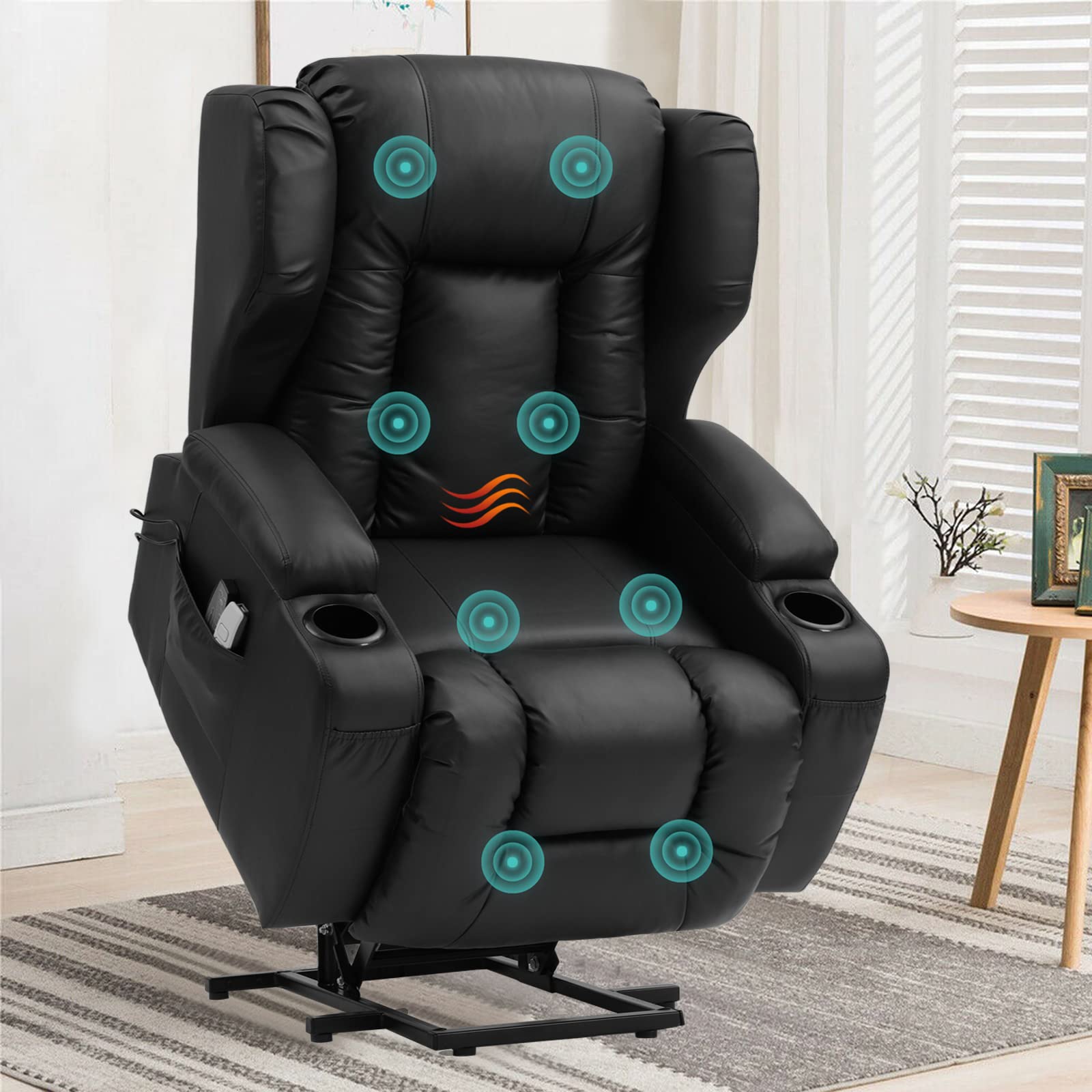Wing Back Recliners Lift