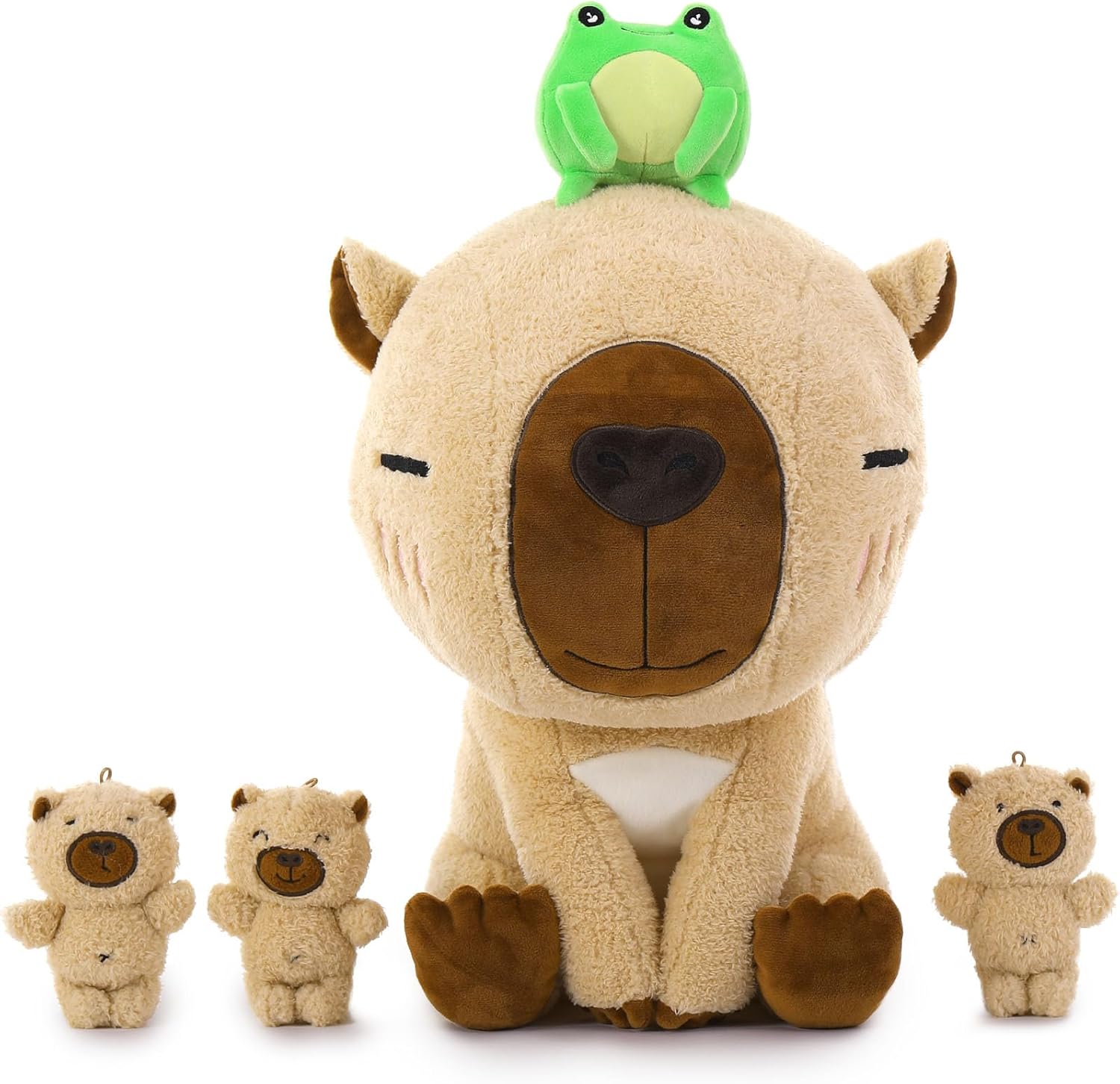 Amazon.com: MaoGoLan Capybara Stuffed Animal, 21.6'' Big Mommy Capybara ...