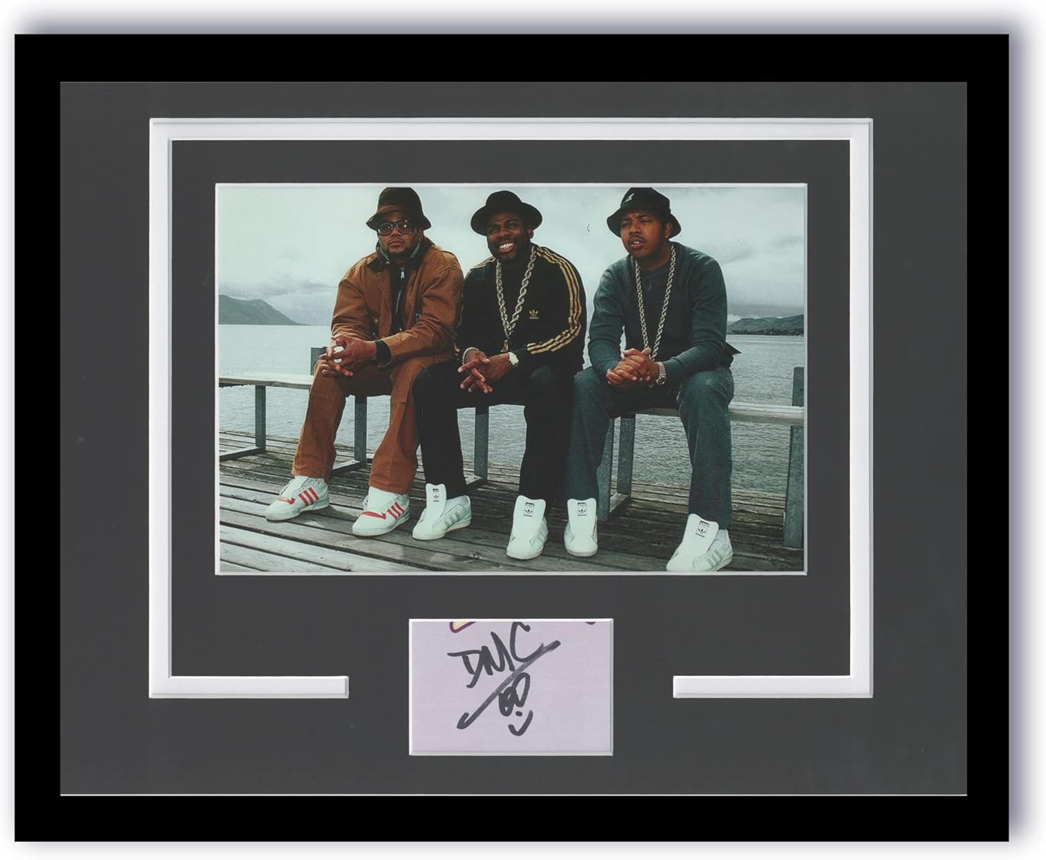 Darryl McDaniels"Run DMC" AUTOGRAPH Signed Custom Framed 11x14 Display ...