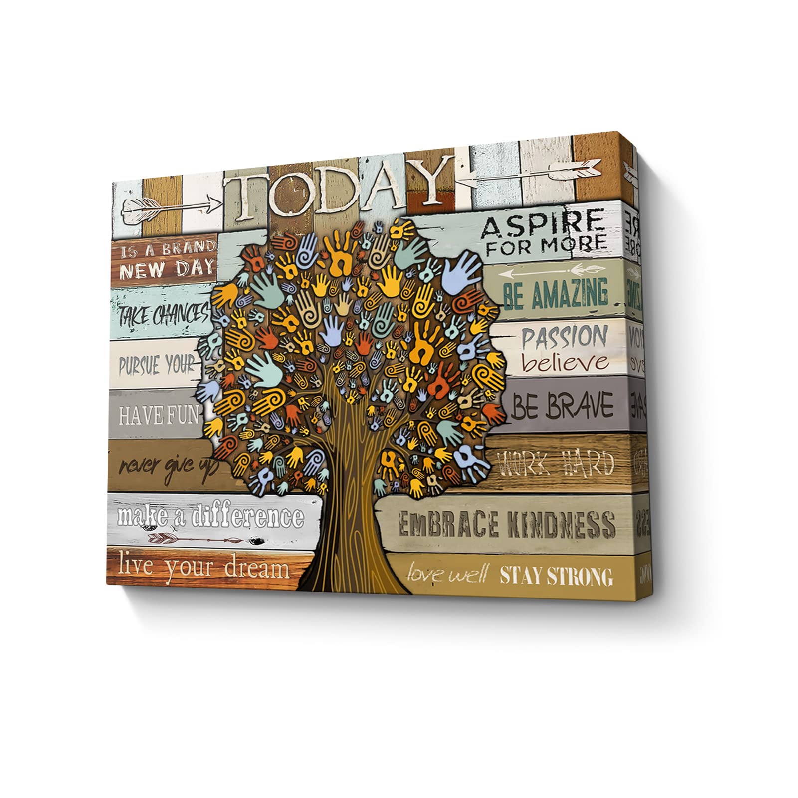 Amazon.com: Inspirational Canvas Wall Art for Office Print Picture ...