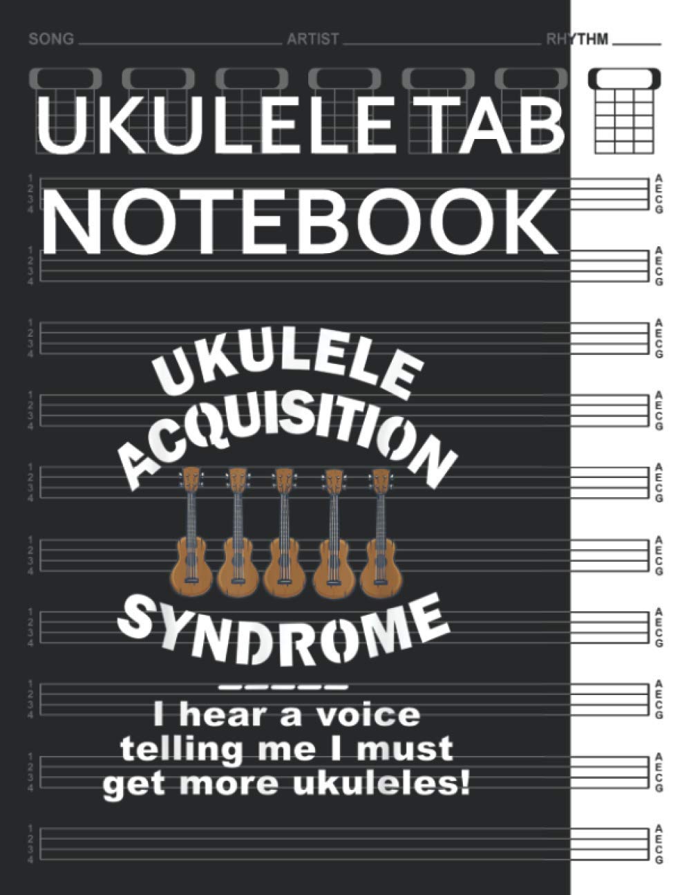 Buy Ukulele Tab : Ukulele Acquisition Syndrome Get More Ukuleles 120 ...