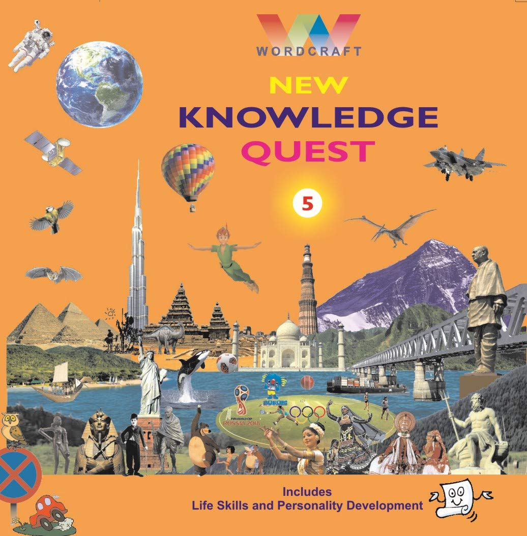 Buy New Knowledge Quest: General Knowledge for Young Learners - Class 5 ...