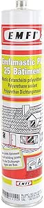 White Polyurethane sealant EMFI 25 PU 310ml Building : Amazon.co.uk ...