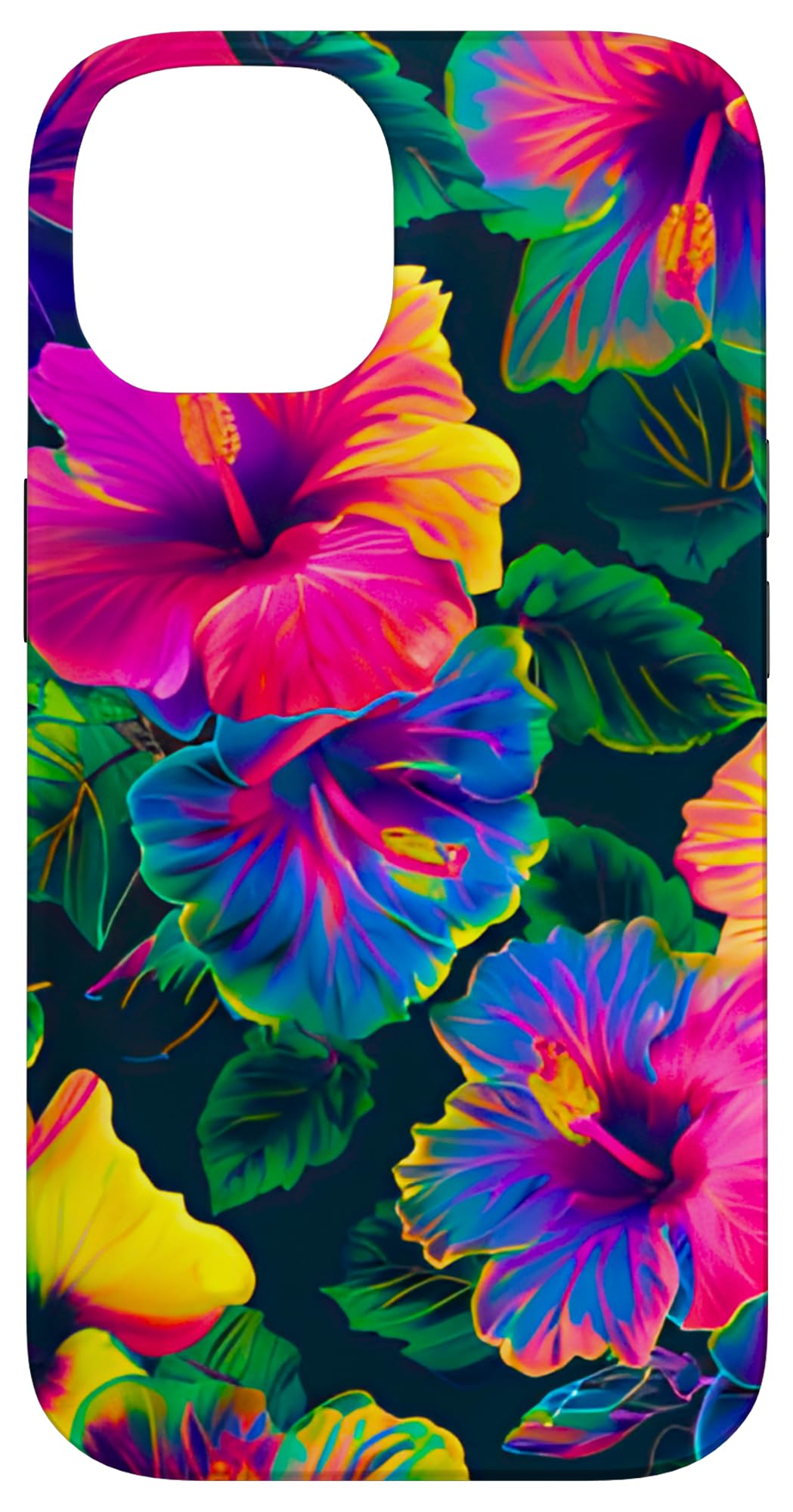Amazon.com: iPhone 14 Hawaii Hibiscus Flowers Aloha Tropical Summer ...