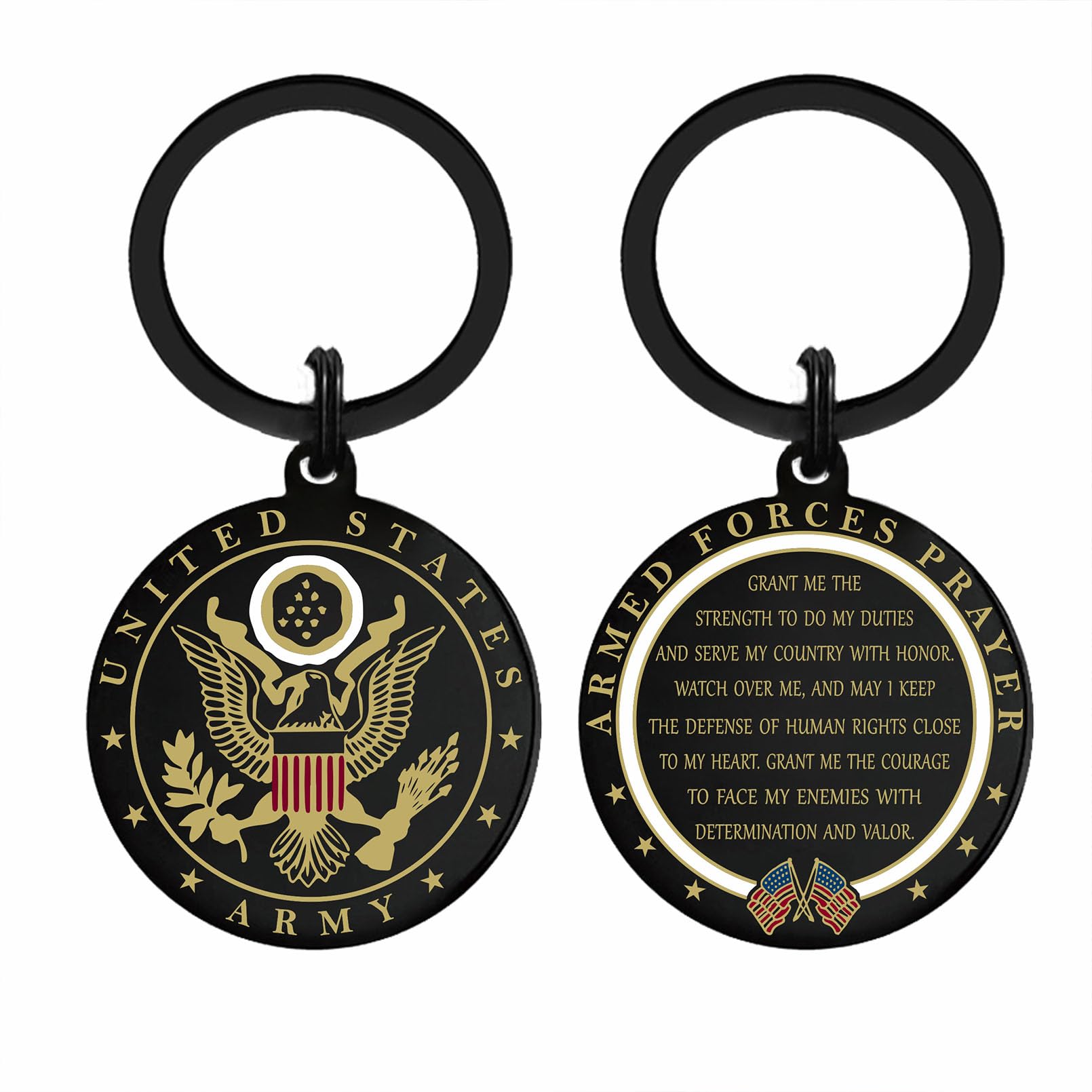 Gezxin Army Gift for Men Women - Army Armed Forces Prayer Retirement ...