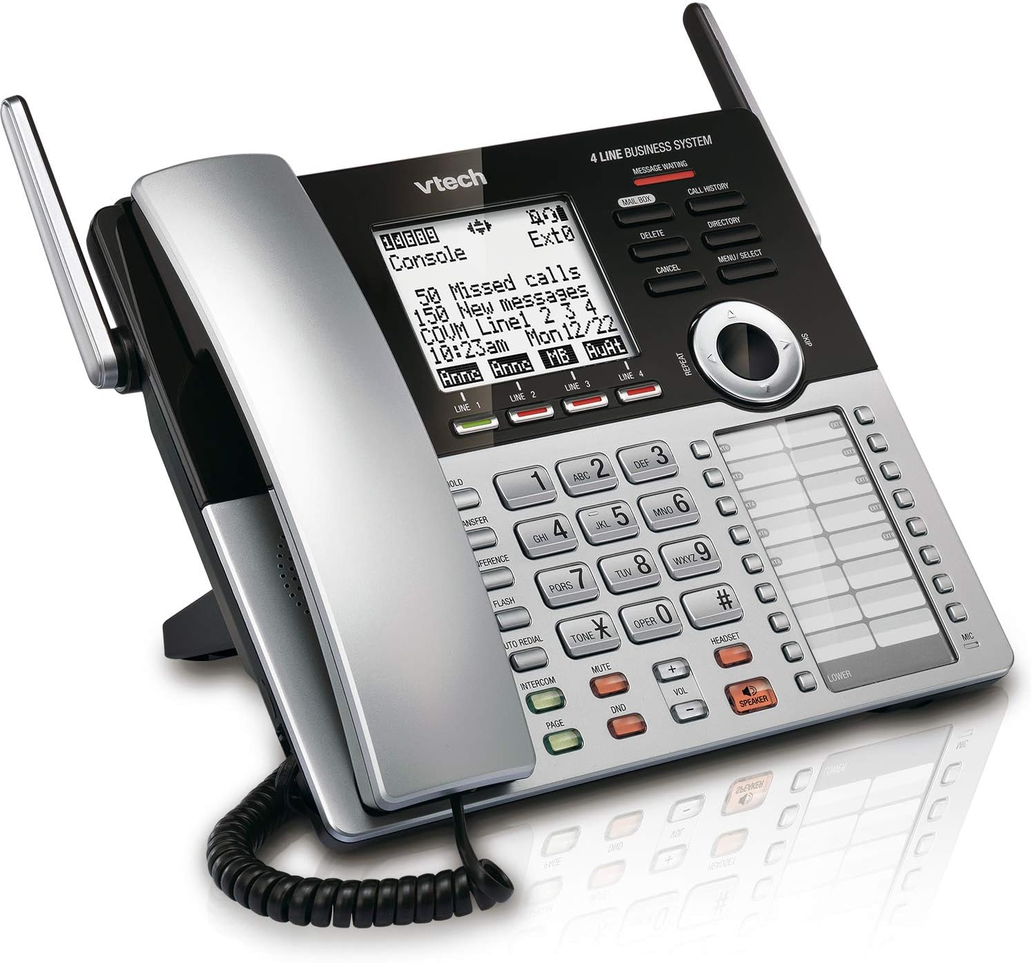 VTech CM18445 4-Line Expandable DECT6.0 Small Business Phone