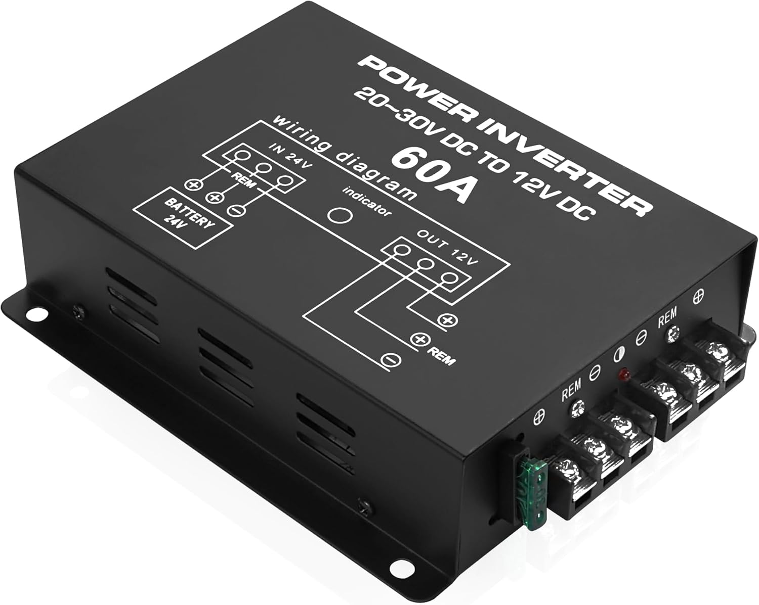 Amazon.com: MEIRIYFA DC 24v to 12v 60A Power Converter Inverter,DC Step ...