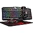 Amazon.com: HyperGear 4-in-1 Gaming Kit [Full-Sized RGB Backlit ...