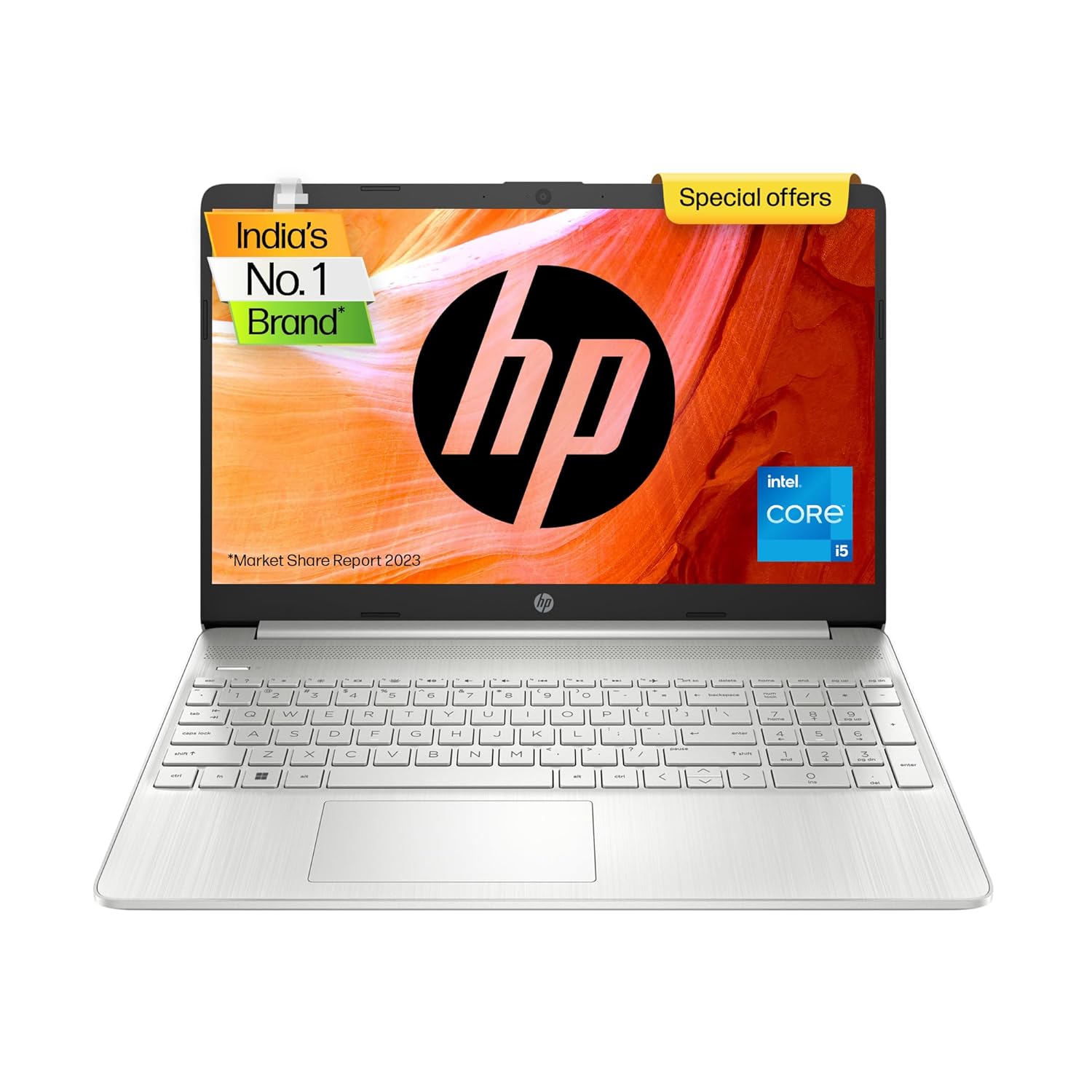 HP Laptop 15s, 12th Gen Intel Core i5-1235U, 15.6-inch (39.6 cm), FHD ...