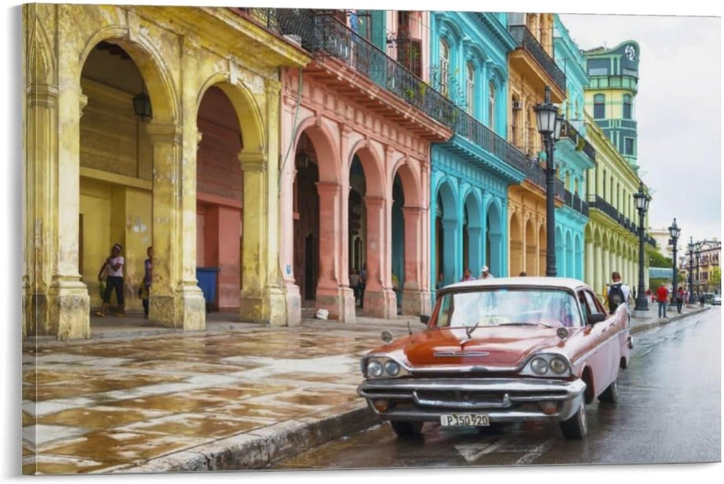 Amazon.com: Landscape Poster Cuba Fuerte Collection - Colorful ...