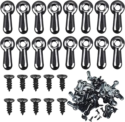 160Pcs Picture Frame Clips, Picture Frame Hangers, Picture Fixings ...
