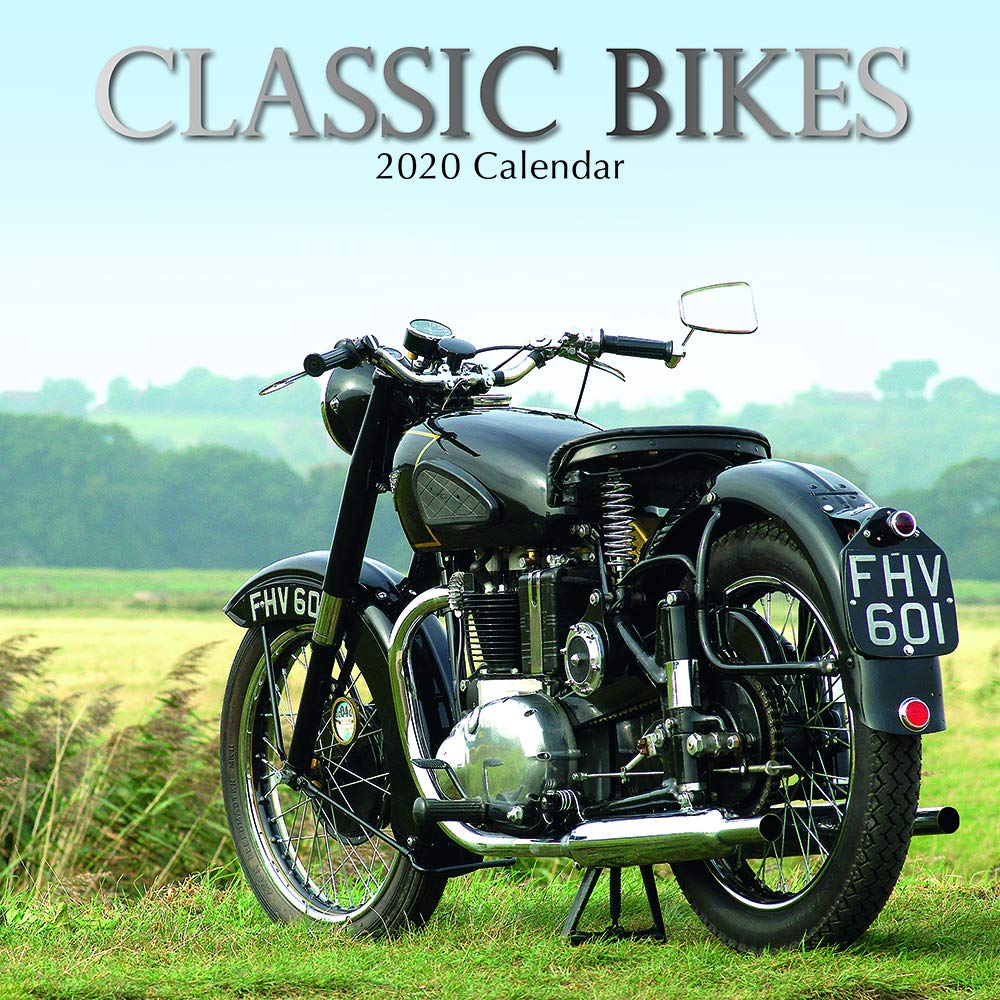Classic Bikes: 2020 Square Wall Calendar : The Gifted Stationery ...