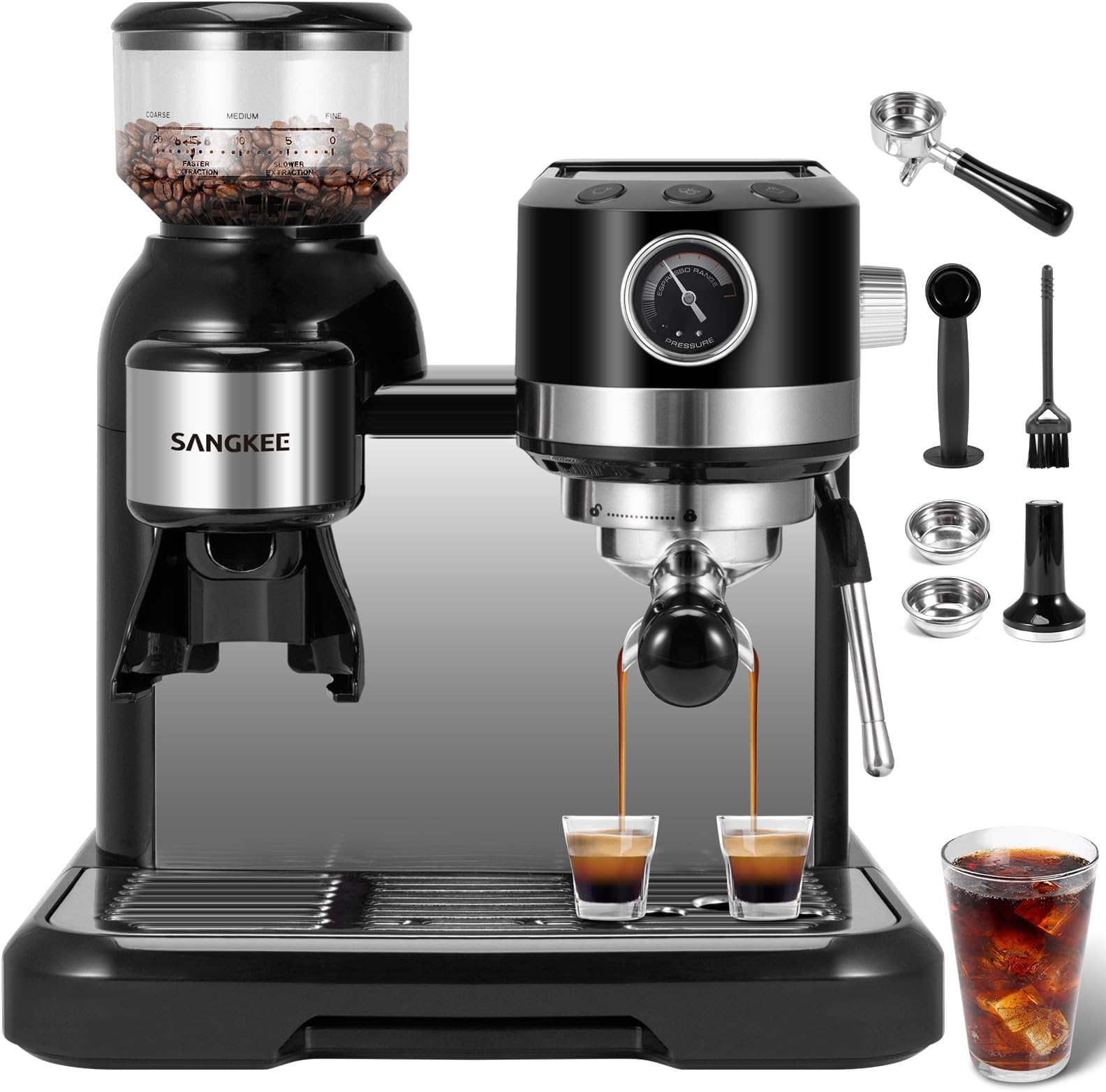 Cafetera de Espresso y Cold Brew - Ninja Luxe Café Premier Series ES601 ...