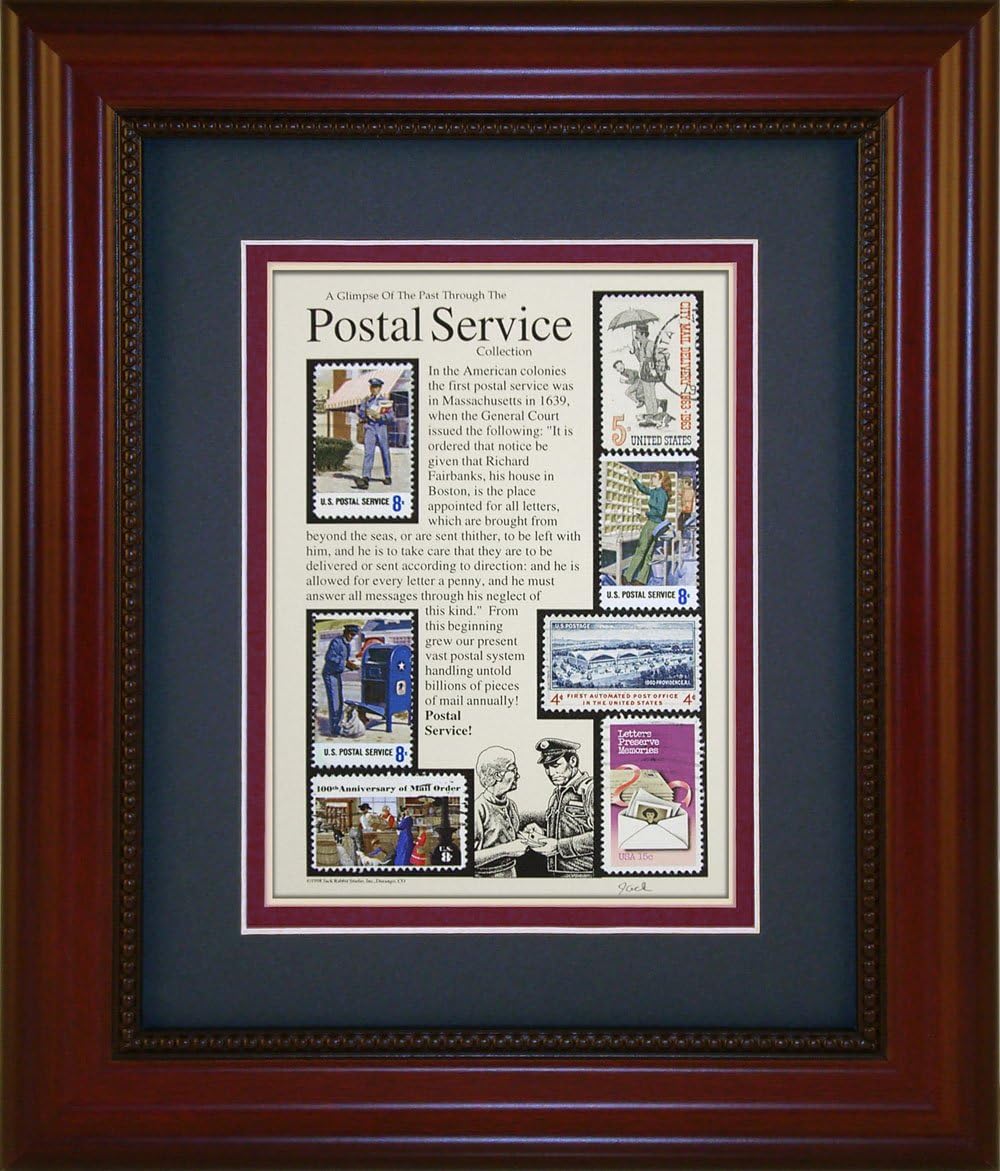 Amazon.com: Postal Service - Unique Framed Collectible (A Great Gift ...