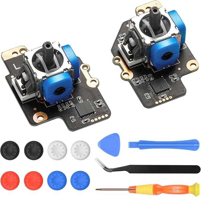 Amazon.com: YUANHOT 2 Pack Electromagnetic Joystick Module for Steam ...