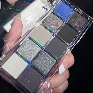 MAKINGTEC Matte Glitter Eyeshadow Palette, Long Lasting Eye Shadows ...