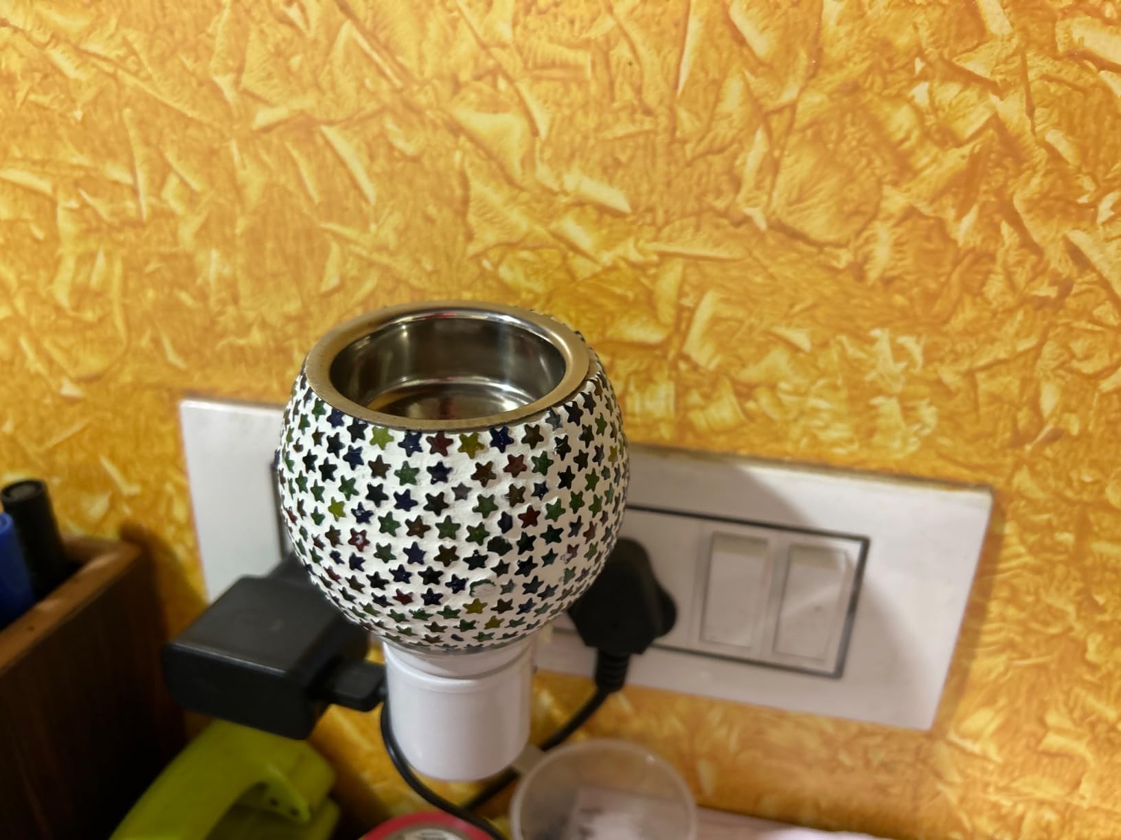 Kapur Dani Electrical Camphor Diffuser. Glass Kapoor Dhani & Essential ...