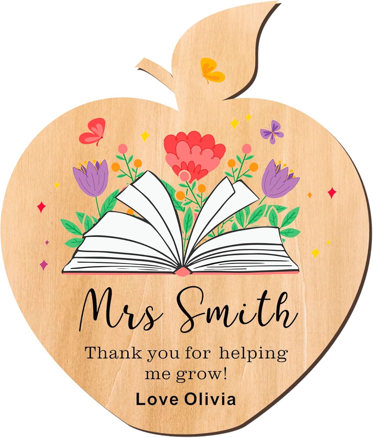Amazon.com: Personalized Teacher Appreciation Gifts Custom Thank You ...