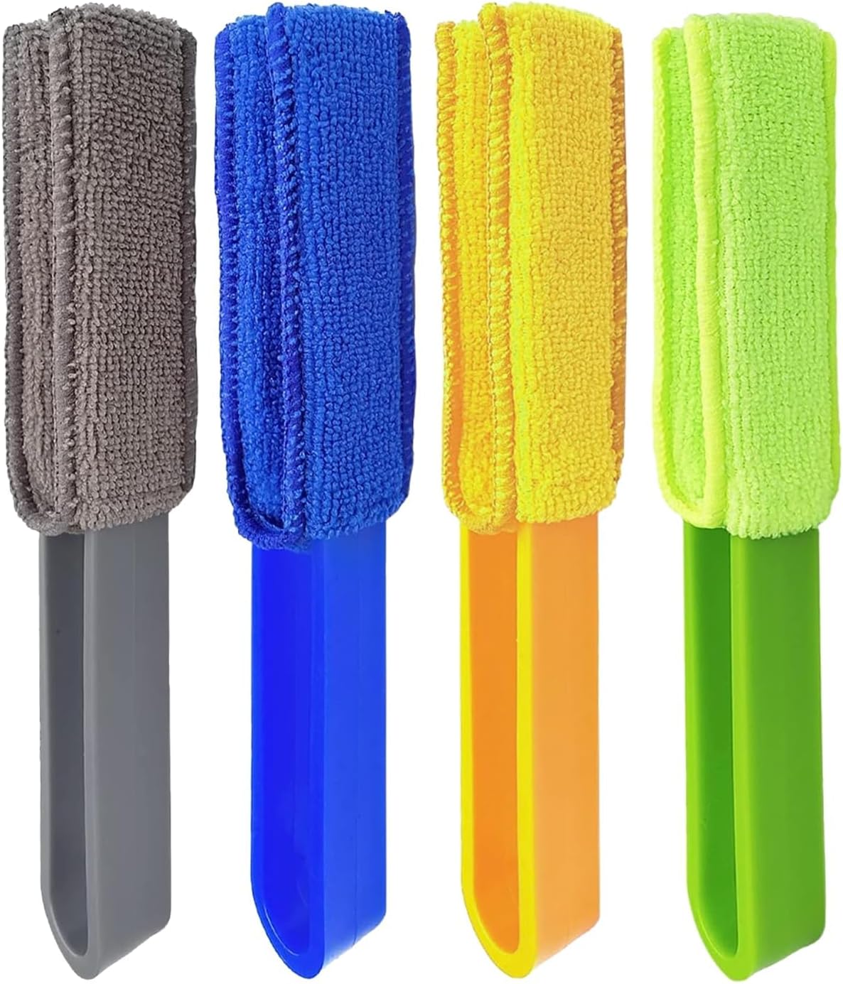 4 Piece Venetian Blind Cleaner Tool, Blind Cleaner with 4 Microfiber ...