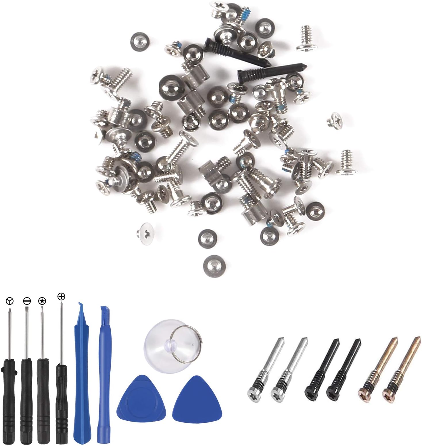Amazon.com: Replacement Full Set Screws Compatible for iPhone 11 with ...