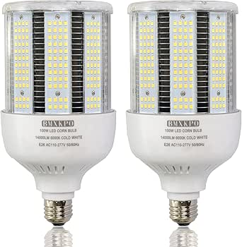 BMXKPO 100W LED Corn Cob Light Bulb,5000K Daylight E26/E39 Mogul Base ...