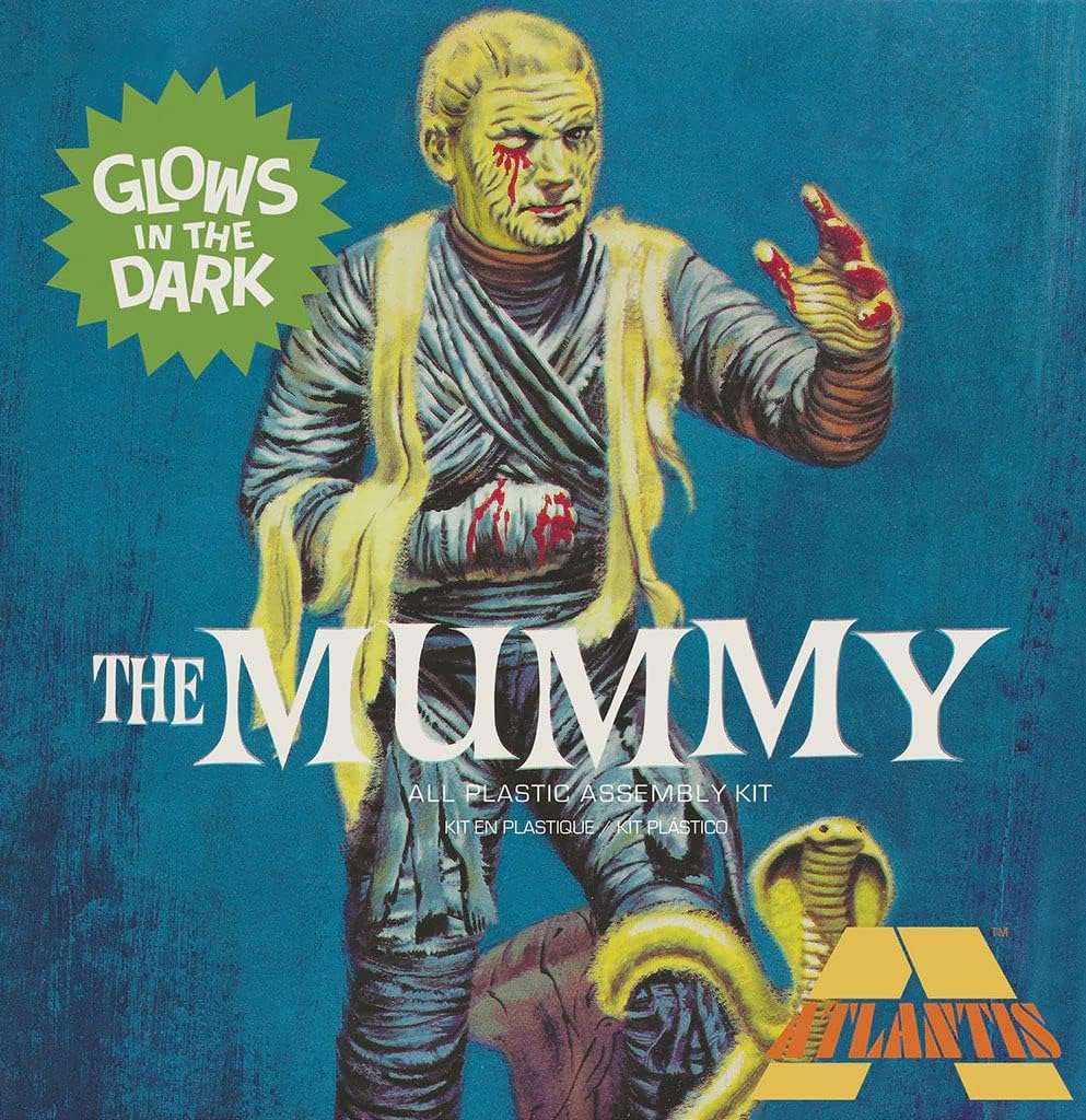 Amazon.com: Atlantis Toy & Hobby INC. Lon Chaney Jr. The Mummy Glow ...