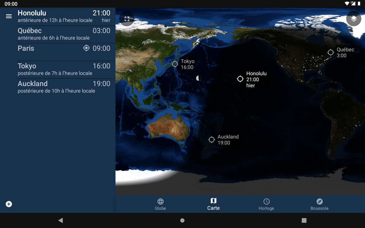 TerraTime 🌍🕓 Horloge Mondiale - Application sur Amazon Appstore