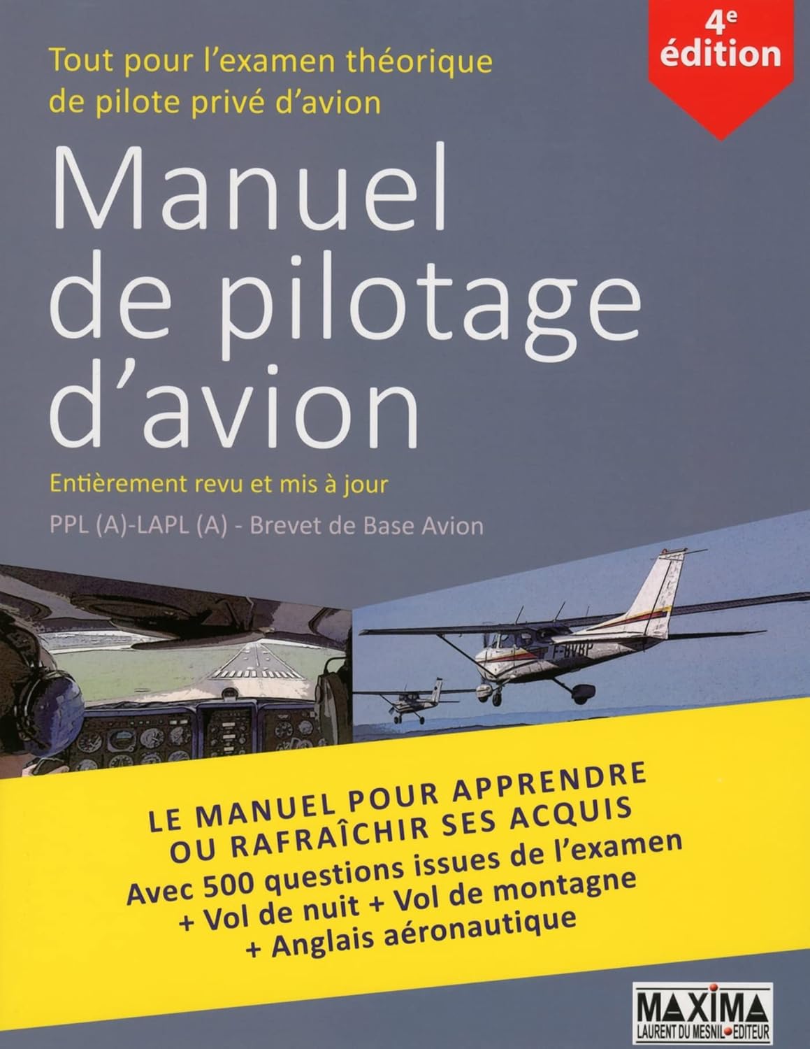 Manuel de pilotage d'avion 4e édition : Amazon.com.mx: Libros