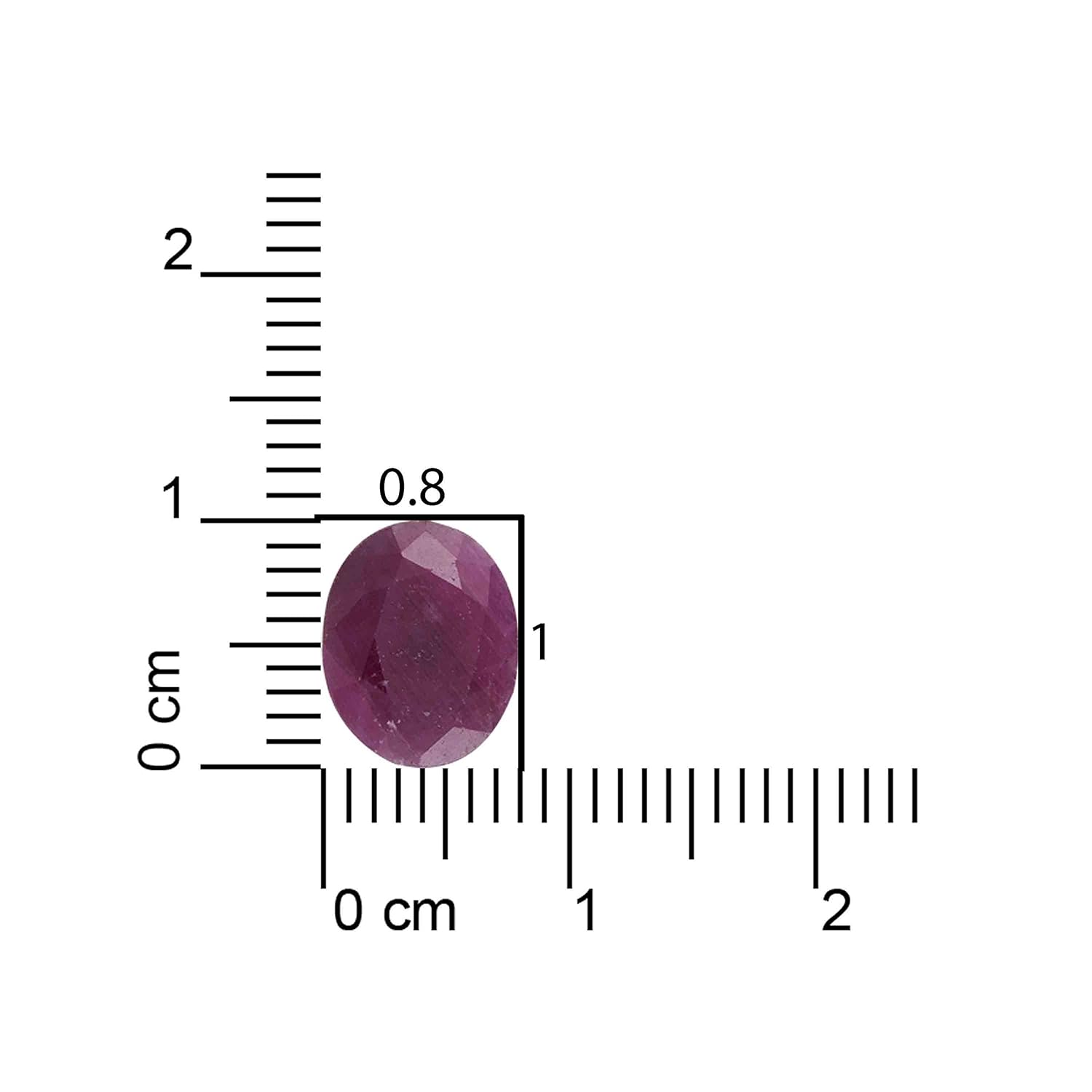 Haritika Third Party International Labs Certified 4.95 CT Natural Ruby ...