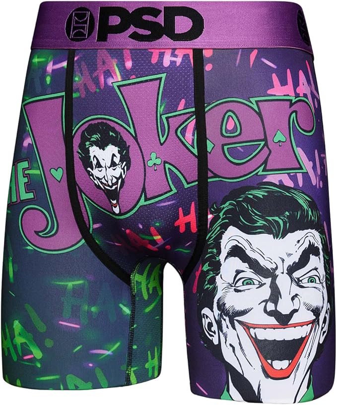 Amazon.com: PSD Boxer Brief Blk/The Joker LG : Clothing, Shoes & Jewelry