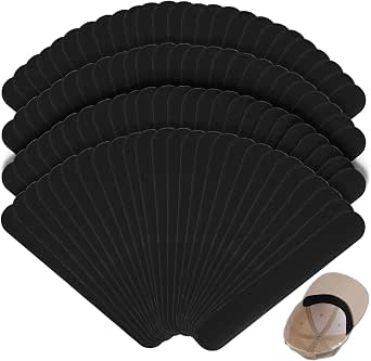 guduling 100 Pcs Hat Liners,Hat Sweat Liner,Disposable Hats Sweat ...