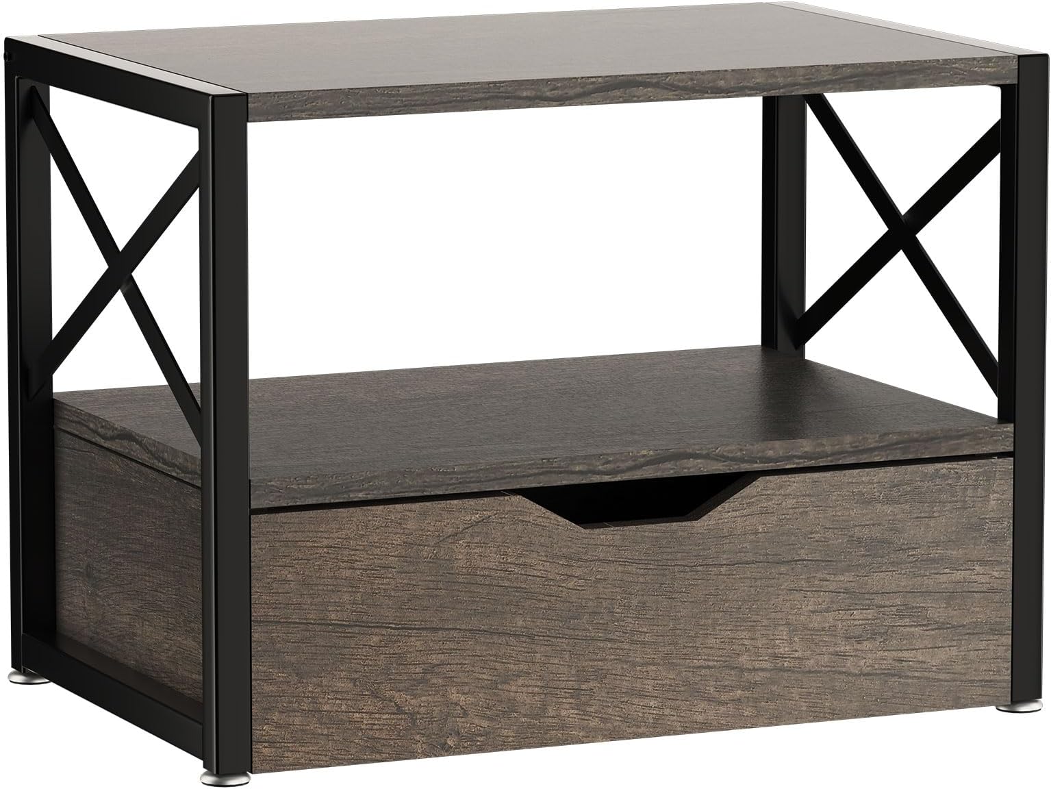 Amazon.com: IBUYKE 2 Tier Desktop Printer Stand,Multi-Purpose Desk ...