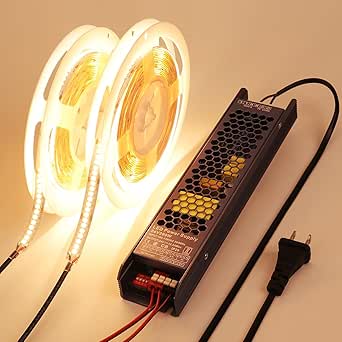Amazon.com: BENLUN 24V LED Strip Light Kit 32.8ft (2 Rolls of 16.4ft ...