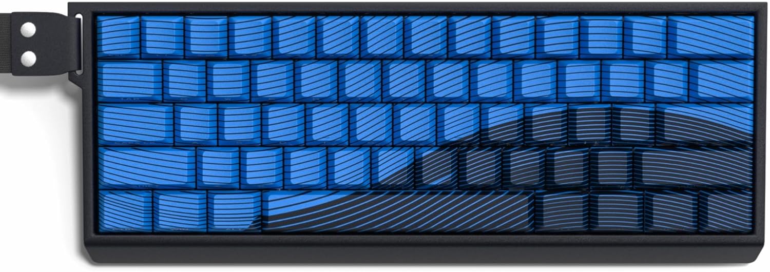Amazon.com: dagaladoo Shine Through keycaps PBT, Custom Topographic ...