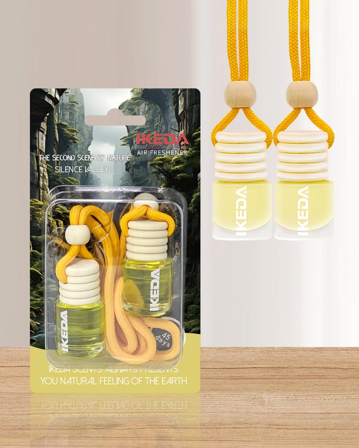 Amazon.com: ikeda fragrance Car Air Freshener, 2pcs 4ml Car Scents,45 ...