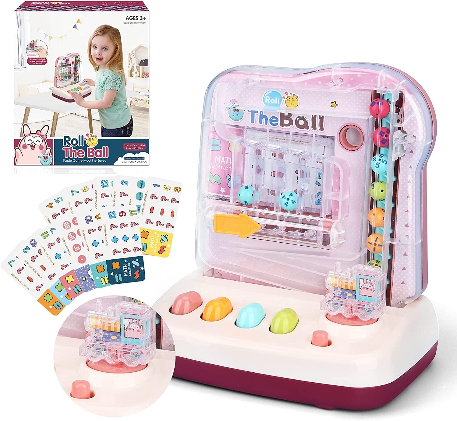 MELLOW CHEEKS Roll The Ball Early Learning & Educational Toy for Kids ...