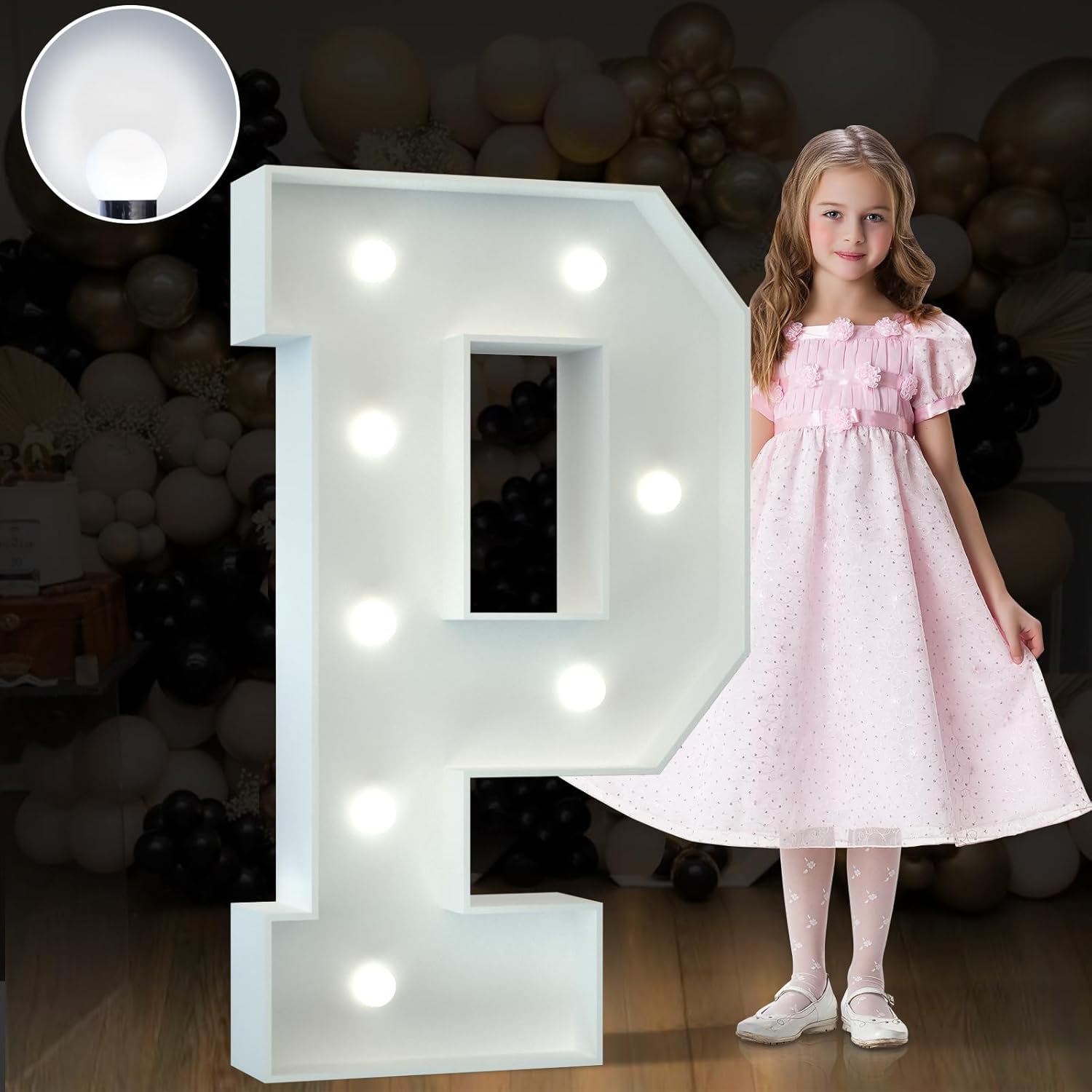 Amazon.com: Marquee Letters 3 Feet Tall Large Light Up Letters Baby ...