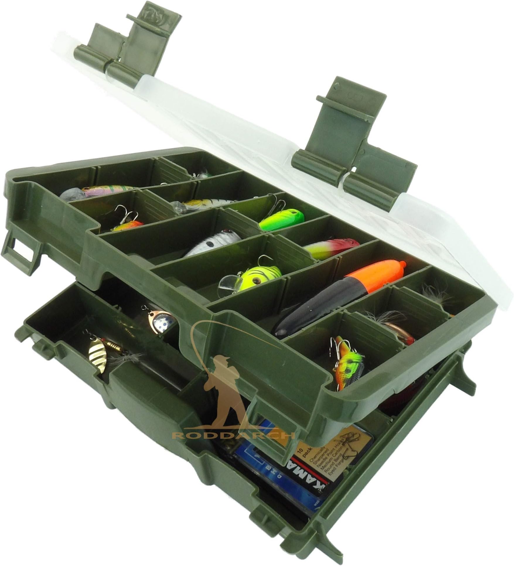 One More Cast - OMC - Mixed Grill Loaded Tackle Box - Fishing Tackle ...