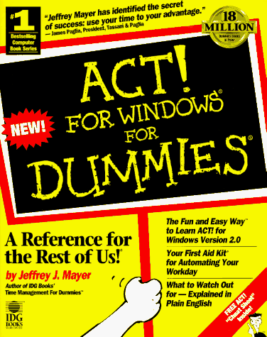 Buy Act! For Windows For Dummies Book Online at Low Prices in India ...