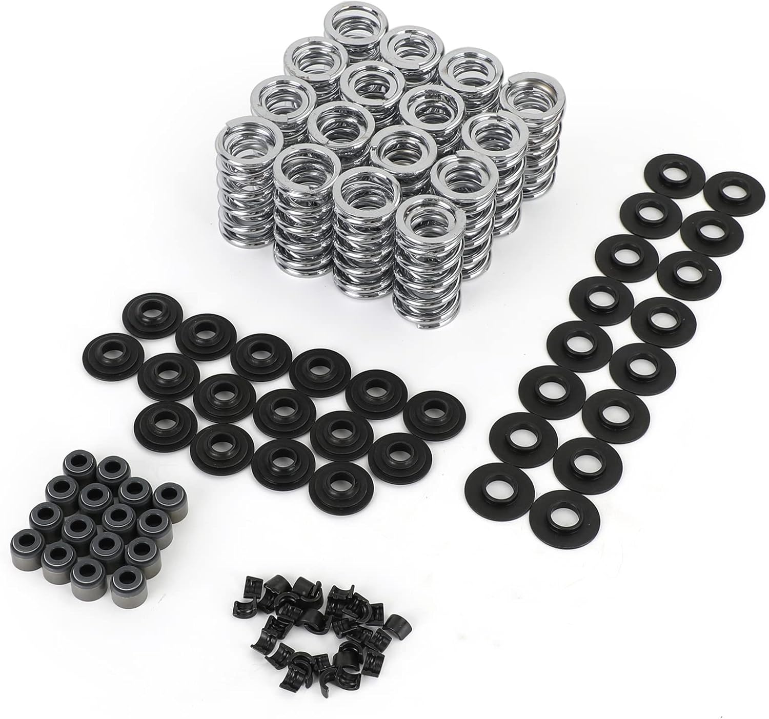 Amazon.com: Areyourshop Dual Valve Spring Kit Steel Retainers SK001S ...
