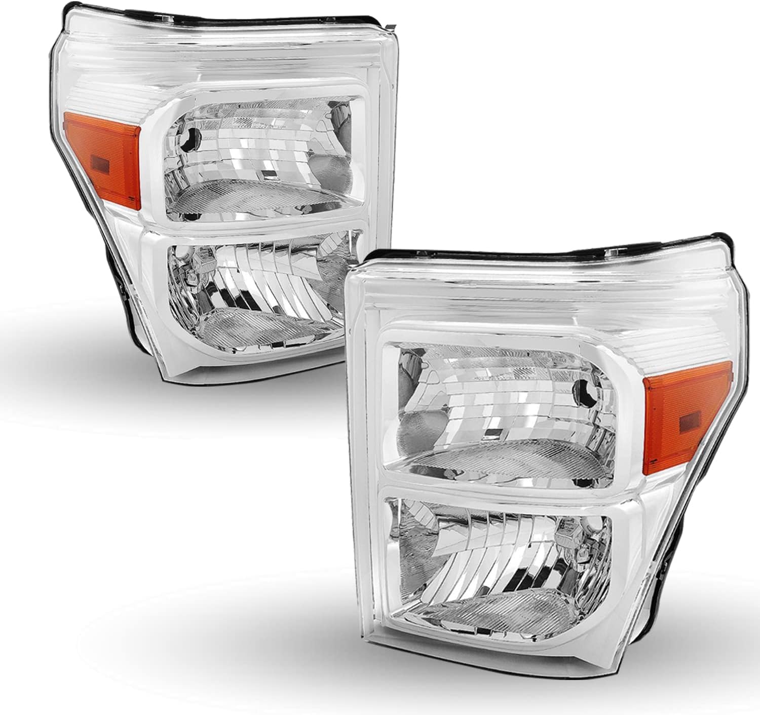 Amazon.com: TUSDAR Headlight Assembly Set for 2011-2016 Ford F-250 F ...