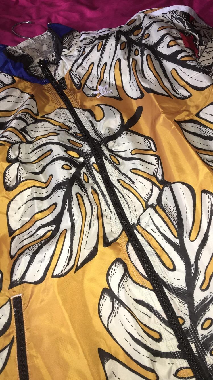 adidas Originals Women's Farm Winbreaker, multi, L at Amazon Women’s ...