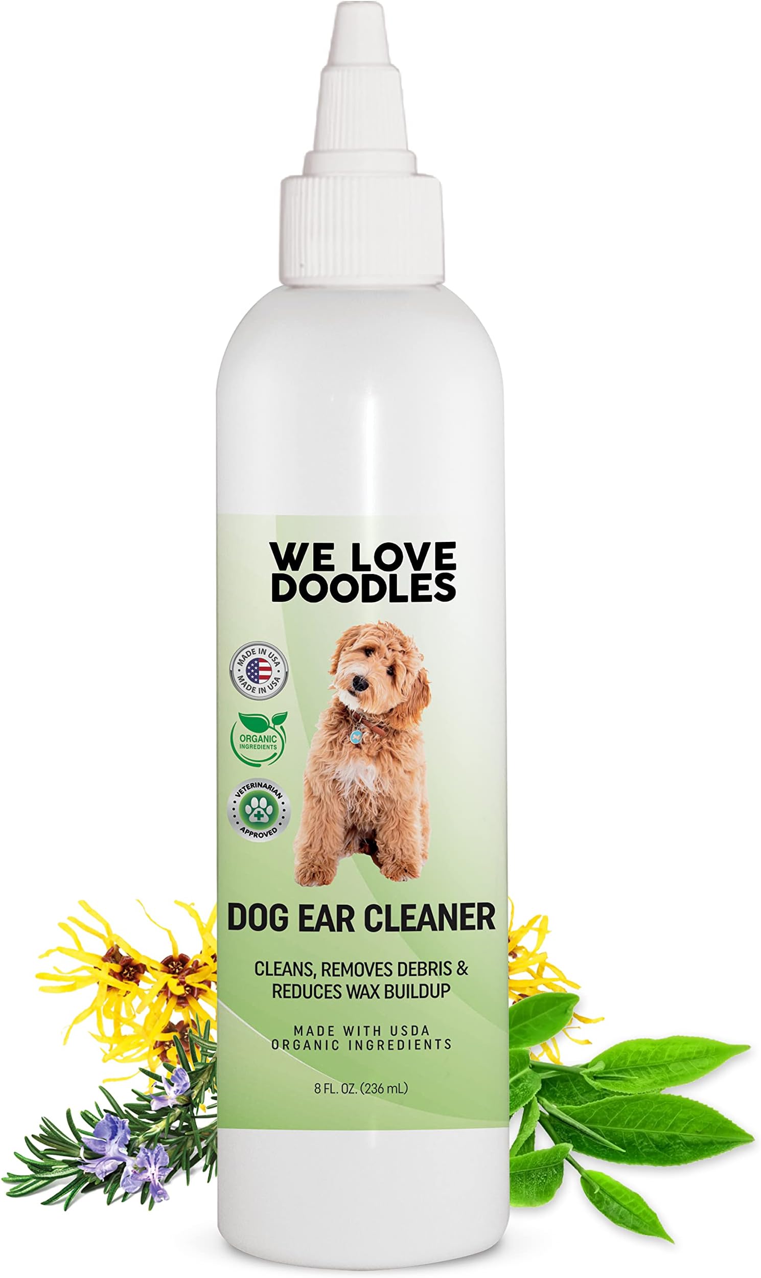 Amazon.com : Miracle Care All Natural Ear Cleaner, 4-Ounce : Pet Ear ...