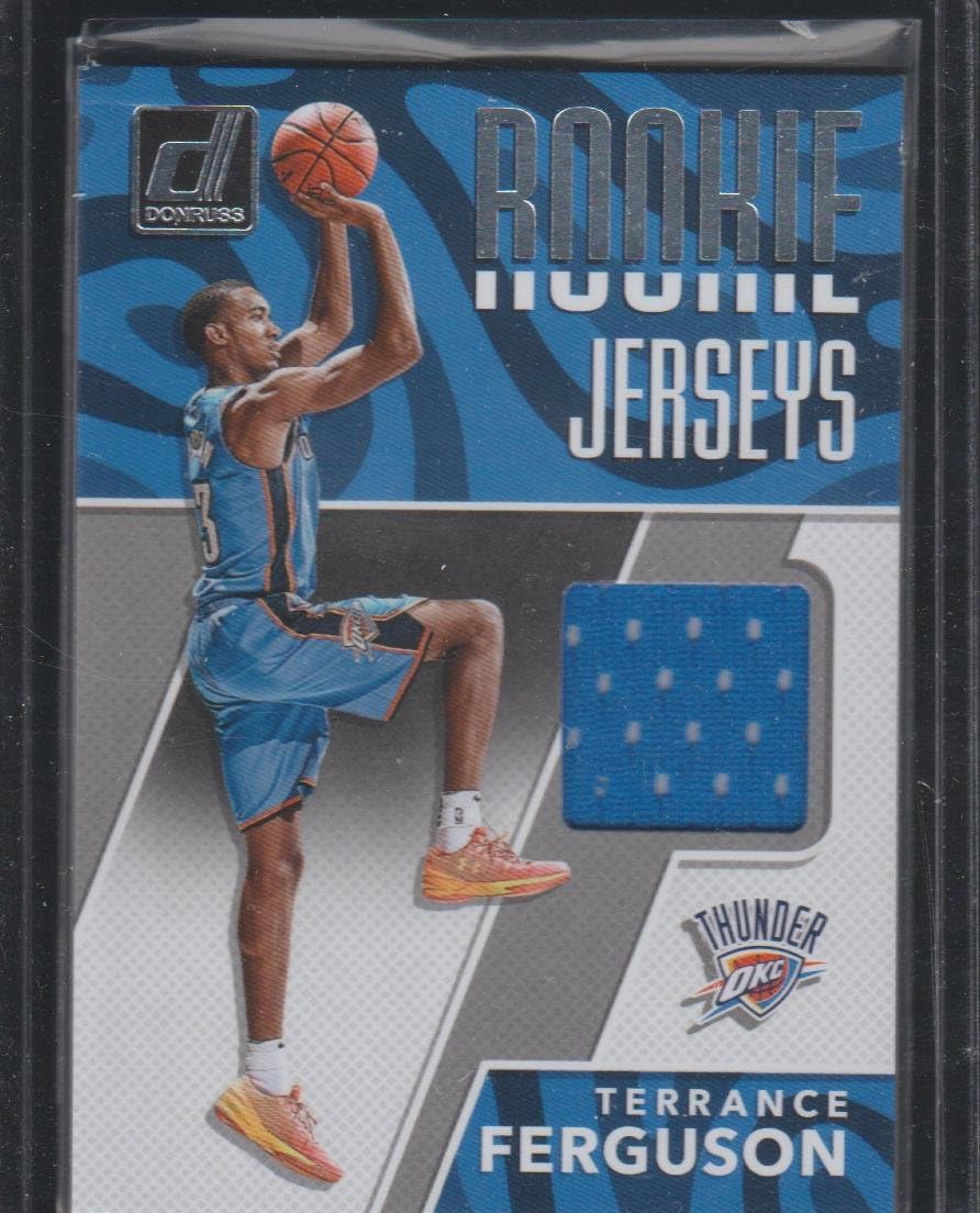 Amazon.com: 2017-18 Donruss Terrance Ferguson Thunder Rookie Jersey ...