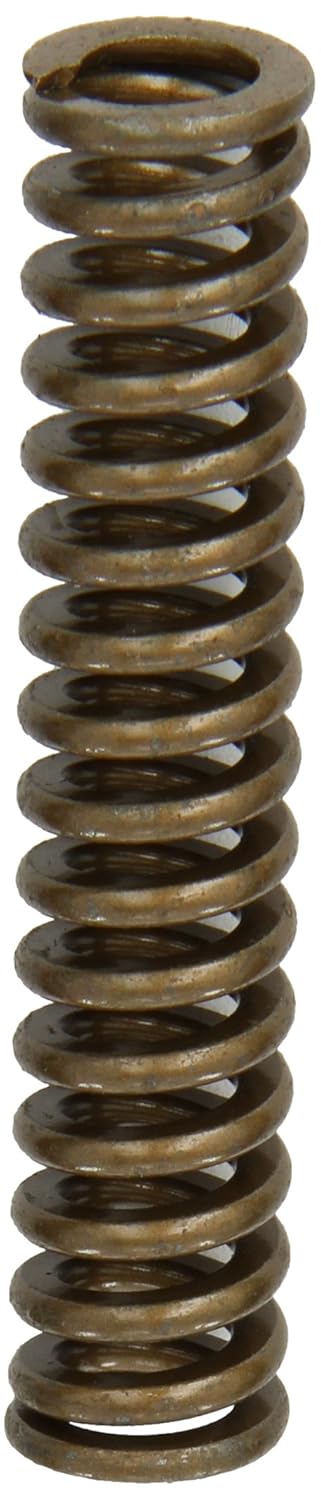 Die Spring, Heavy Duty, Closed & Ground Ends, Gold, 0.625" Hole ...